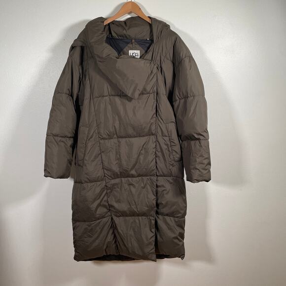 UGG | Jackets & Coats | Ugg Catherina Puffer Jacket Xl Hooded Magnetic ...